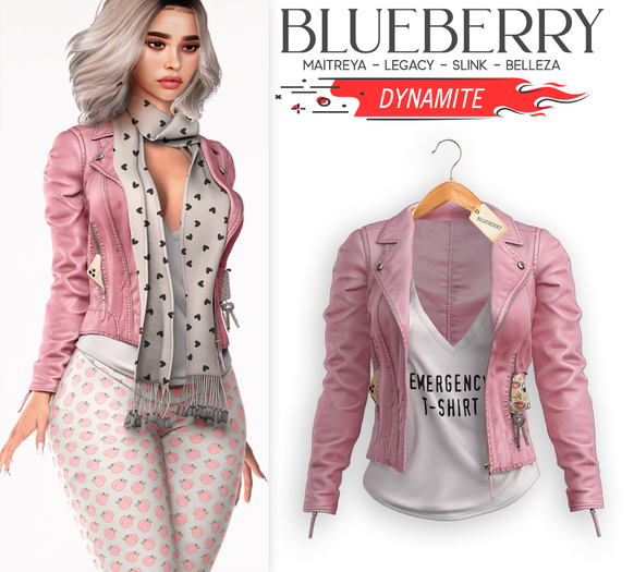 Second Life Marketplace - SALE! Blueberry - Dynamite - Jackets with ...