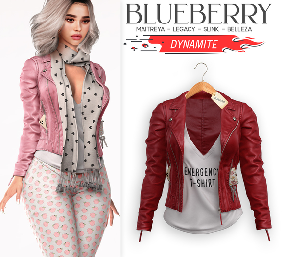 Second Life Marketplace - Blueberry - Dynamite - Jackets with Pockets ...