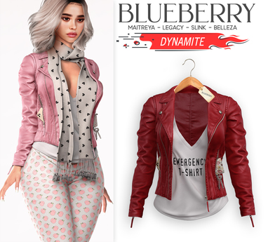 Second Life Marketplace - Blueberry - Dynamite - Jackets with Pockets ...