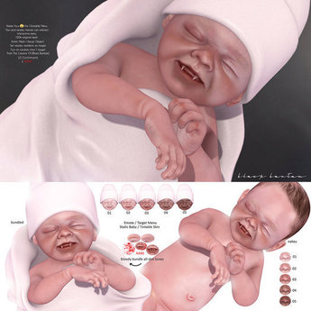 Second Life Marketplace - *[BB] Just Born Vampire Baby Nakey 05