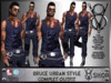 Second Life Marketplace - +V8 SHOP+ BRUCE URBAN STYLE COMPLET OUTFIT
