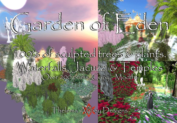 Second Life Marketplace - Demo: Ultimate Instant Forest Garden, 100's ...