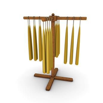 Second Life Marketplace - KK HOME - CANDLE DRYING RACK with beeswax ...