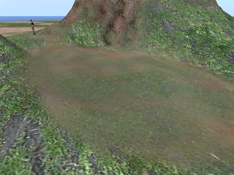 Second Life Marketplace - mountain terrain platform mesh