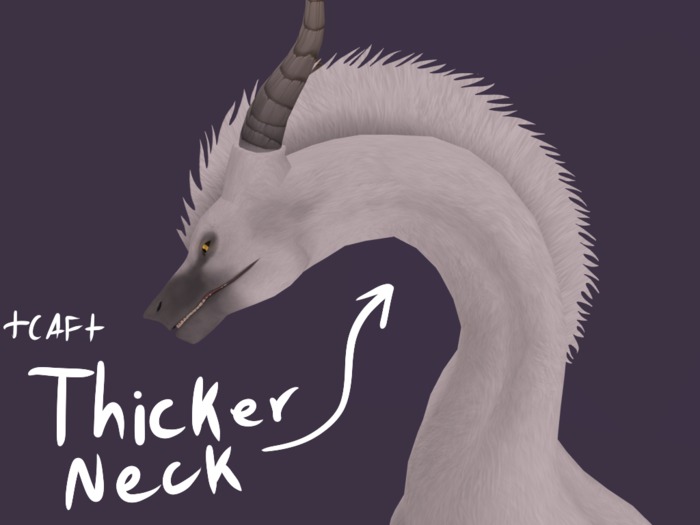 Second Life Marketplace - +CAF+ Eastern Thick Neck