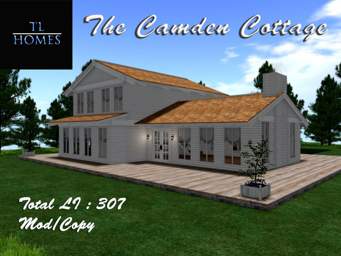 Second Life Marketplace - TL Homes - Camden Cottage Crate