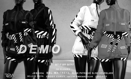 Second Life Marketplace - R2A -SET IT OFF OUTFIT DEMO