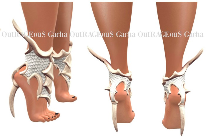 Second Life Marketplace - Sweet Thing. Broodmother Talons - White