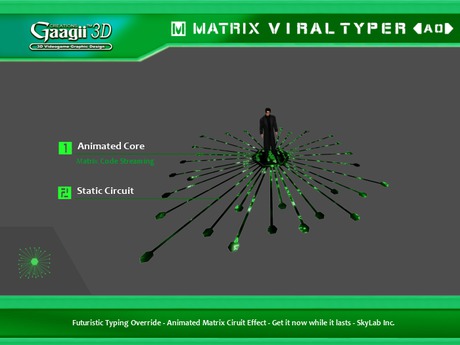 Second Life Marketplace - Gaagii 3D - MATRIX VIRAL TYPING OVERRIDE
