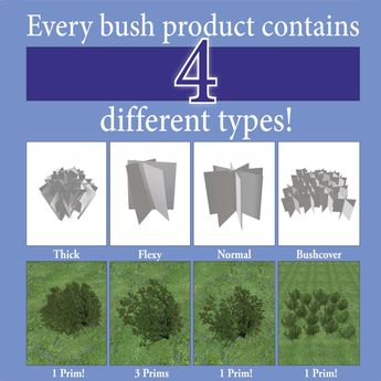 Second Life Marketplace - Plain Bush