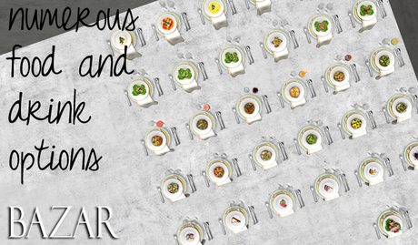 Second Life Marketplace - ~BAZAR~Palace dining set
