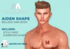 Second Life Marketplace - DM: Aiden Shape Lelutka Guy / Belleza Jake