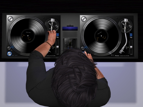 Second Life Marketplace - Dj Decks and Mixer - Dj Booth V2 - 14 Animations