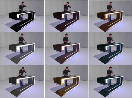 Second Life Marketplace - Dj Decks and Mixer - Dj Booth V2 - 14 Animations