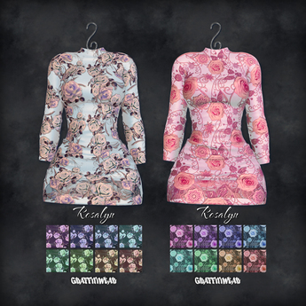 Second Life Marketplace - Graffitiwear Rose 2 Rosalyn