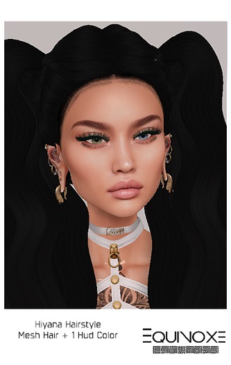Second Life Marketplace - .E. Hiyana Mesh Hair