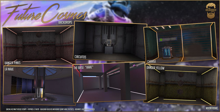 Second Life Marketplace - Danger Pink - Future Cosmos - The Bearded Guy