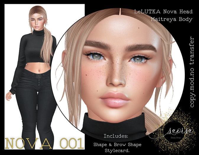 Second Life Marketplace - // Saorsa // - Nova Shape 001