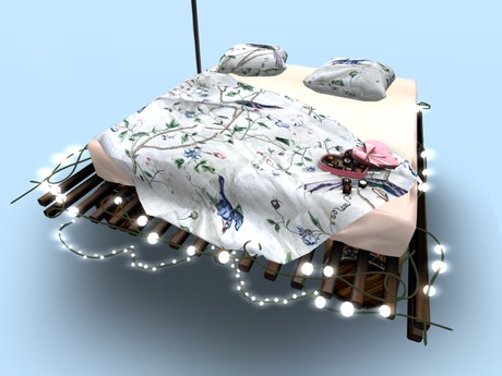 Second Life Marketplace - S*R.store Romantic bed platform