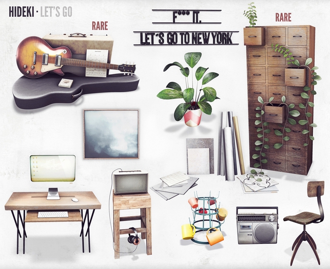 Second Life Marketplace - HIDEKI - PC desktop