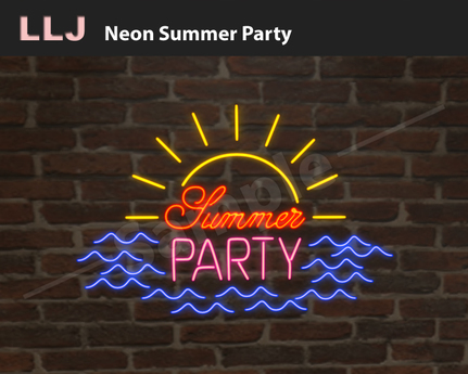 Second Life Marketplace - LLJ Neon Summer Party