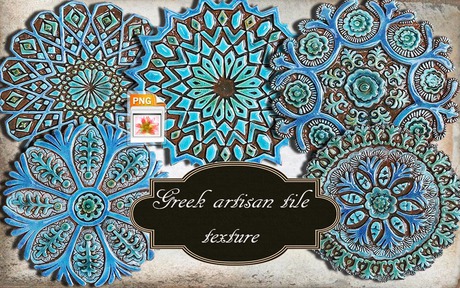 Second Life Marketplace - Greek artisan tile alpha texture seamless v. 3