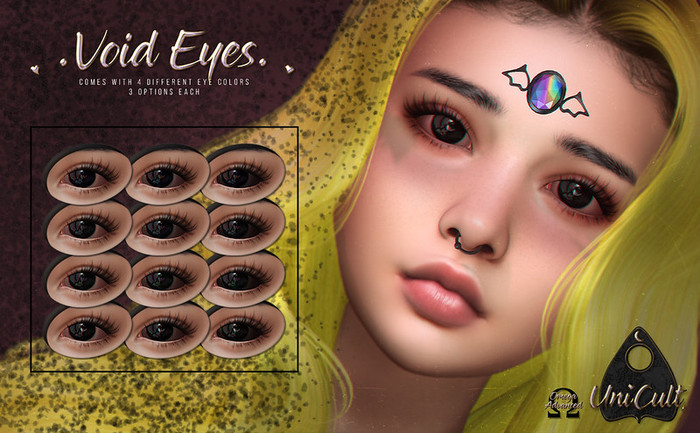 Second Life Marketplace - UniCult - Void Eyes