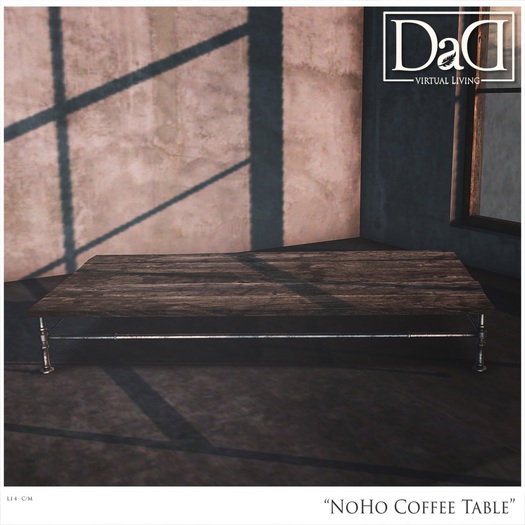 Second Life Marketplace - NoHo Coffee table