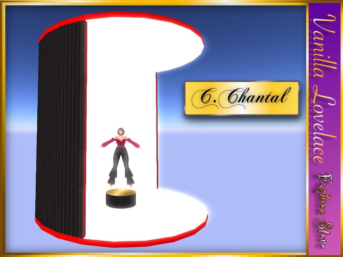 Second Life Marketplace - C.CHANTAL Rotating White Wall with Pose Stand ...