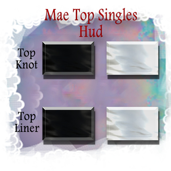 Second Life Marketplace - [[ Masoom ]] Mae Top- Black-Legacy Body, Lara ...
