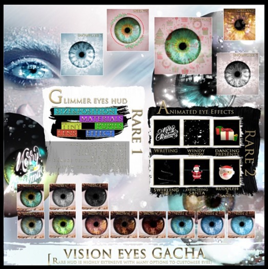 Second Life Marketplace - *Birth* Basic Vision Eyes - Grey