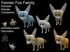 Second Life Marketplace - Animesh White Fennec jumping on wood pile