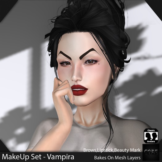 Second Life Marketplace - ::: Core ::: Makeup Set - Vampira