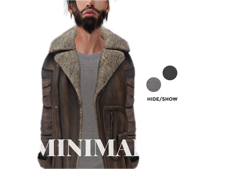 Second Life Marketplace - MINIMAL - Maverick Jacket DEMO