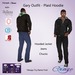 Second Life Marketplace - Gary Hoodie Jacket Outfit - Plaid