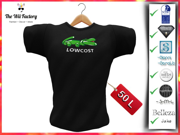 Second Life Marketplace - Low Cost Shirt