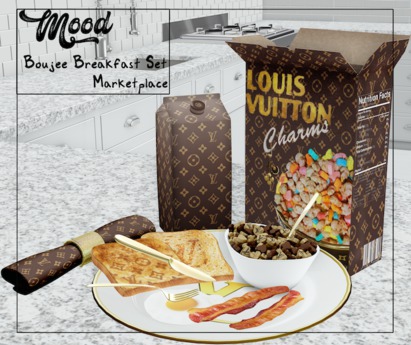 Second Life Marketplace - [M] - Boujee Breakfast Set