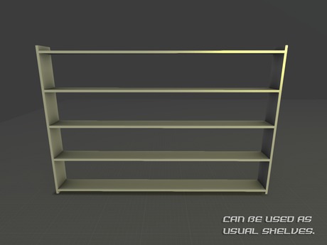 Second Life Marketplace - Glass Shelves