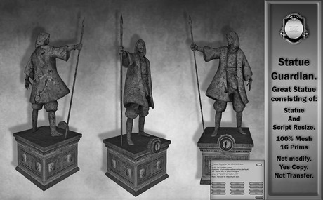 Second Life Marketplace - DEMO Statue Guardian