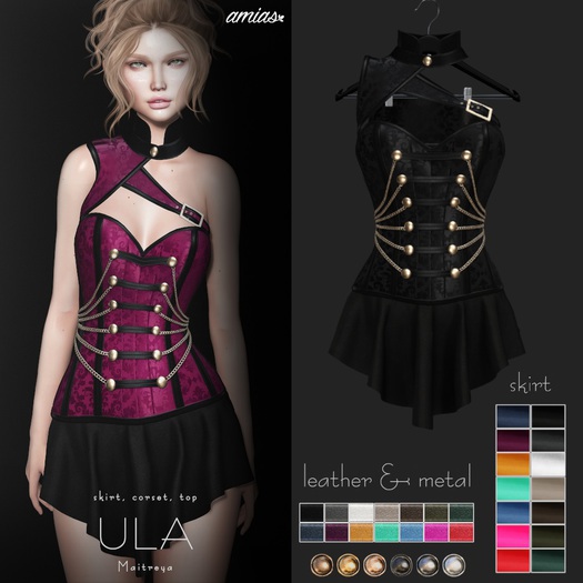 Second Life Marketplace - amias - ULA black