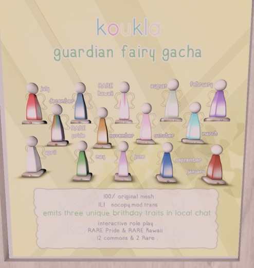 Second Life Marketplace - koukla . guardian fairy . july