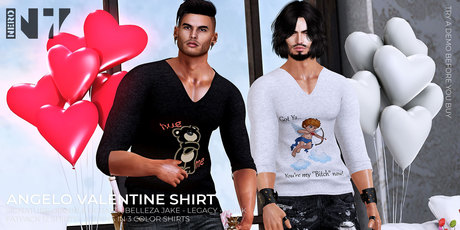 Second Life Marketplace - Nero - Angelo - Valentine - Red Monkey
