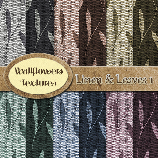 Second Life Marketplace - *Wallflowers* Linen & Leaves 1