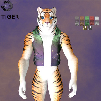 Second Life Marketplace - CHAD VEST JOMO TIGER