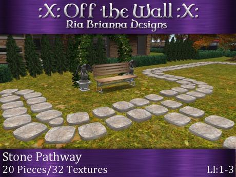 Second Life Marketplace - :X: Off the Wall :X: Stone Fantasy Garden ...