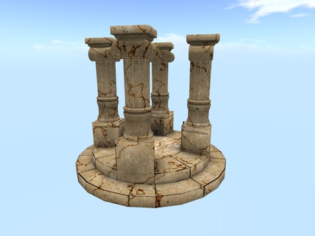 Second Life Marketplace - SR.store mesh full perm Temple with snake