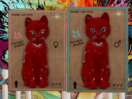 Second Life Marketplace - KittyCatS! - i love you! - 2020 - PURRFECT PAIR!