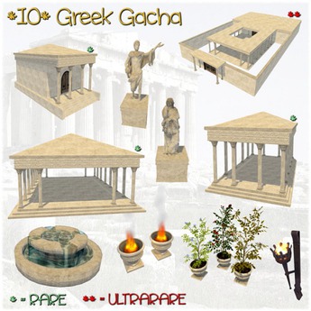 Second Life Marketplace - *IO* Greek Fountain