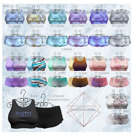 Second Life Marketplace - GACHA - Look At Me. Finesse Gacha : Sand COMMON