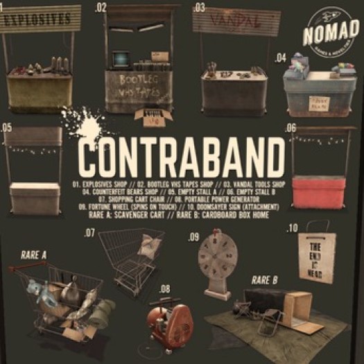 Second Life Marketplace - NOMAD // CONTRABAND // 04